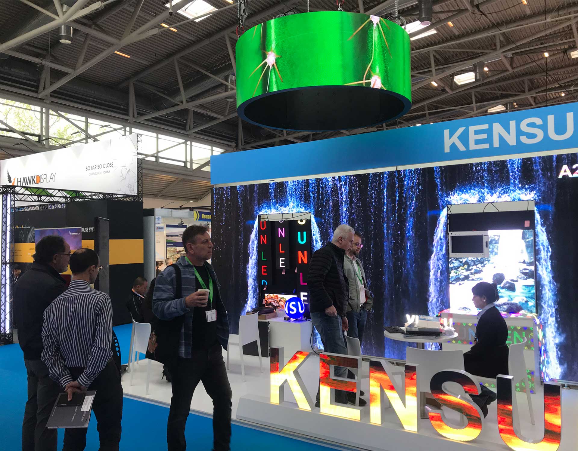 Kensun Presents LED Displays at Globe Print Expo in Munich – KENSUN LED