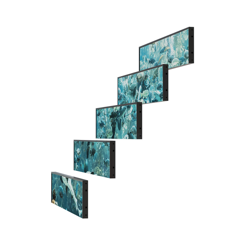 Indoor creative staircase LED display – KENSUN LED