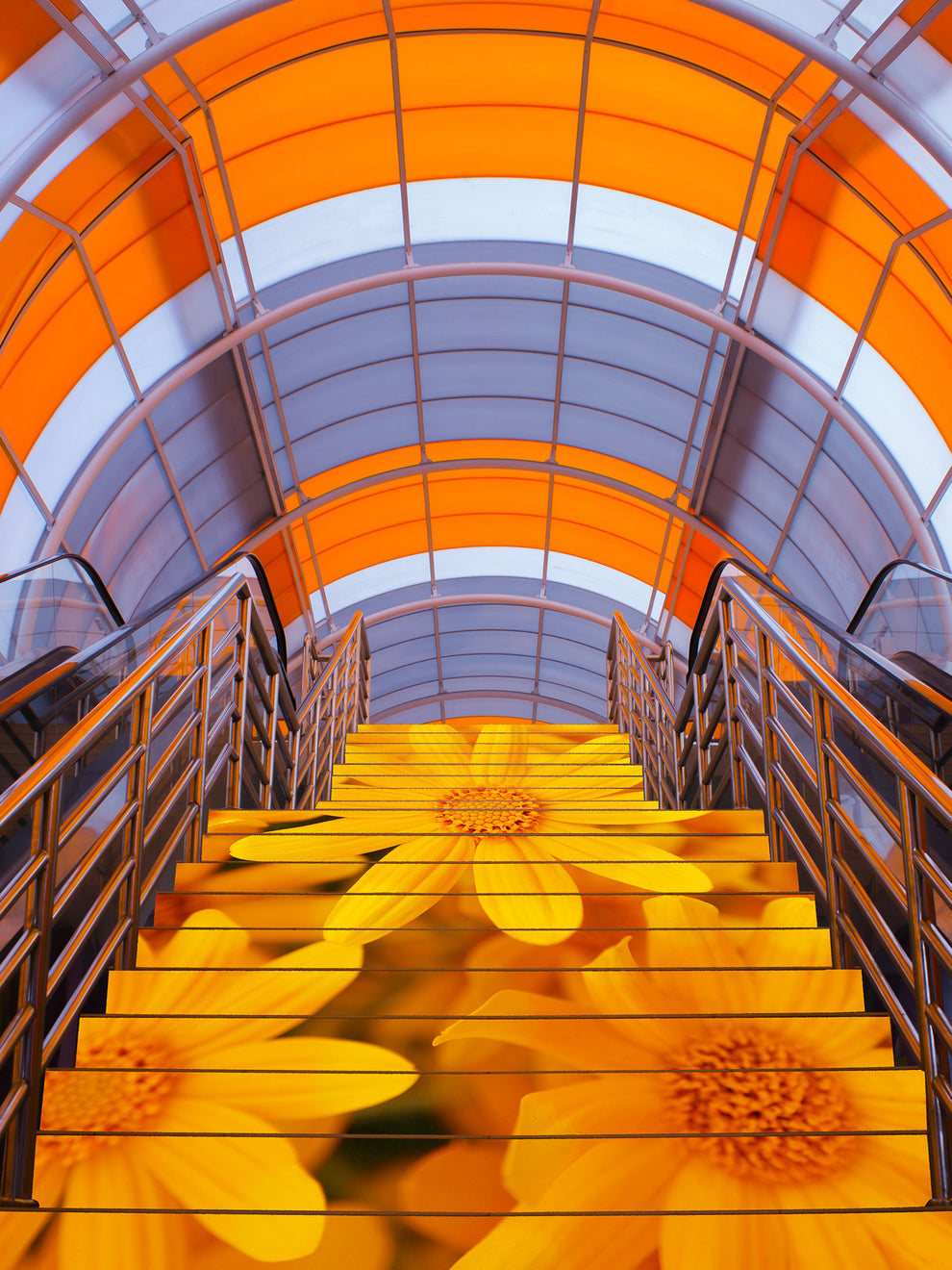 Indoor creative staircase LED display – KENSUN LED